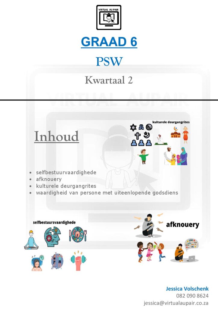 Gr.6 PSW Life Skills Archives - Virtual Au Pair Shop