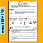 Graad 8 EBW en REK Opsommingsboek Kwartaal 1-4 - Virtual Au Pair Shop