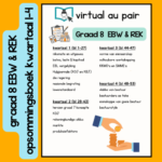 Graad 8 EBW en REK Opsommingsboek Kwartaal 1-4 - Virtual Au Pair Shop